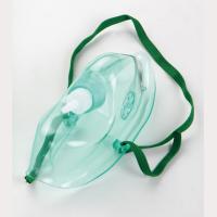 China Hospital Grade PVC Disposable Oxygen Mask With Strap for sale