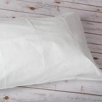 China Hot selling Customized Travel Non-woven cotton pillow cover disposable pillow case for Medical hospital for sale