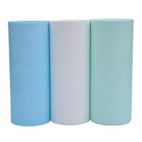 China Waterproof Disposable Bibs Roll Non Woven Disposable PE Aprons Roll for Adult Dental Hospital Patients and Senior Resident Home for sale