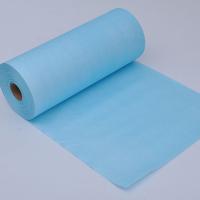 China Waterproof Disposable Bibs Roll Non Woven Disposable PE Aprons Roll for Adult Dental Hospital Patients and Senior Resident Home for sale