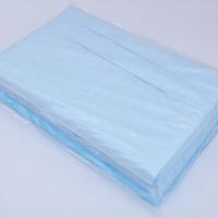 China Waterproof Disposable Bibs Non Woven Disposable PE Aprons for Adult Dental Hospital Patients and Senior Resident Home for sale