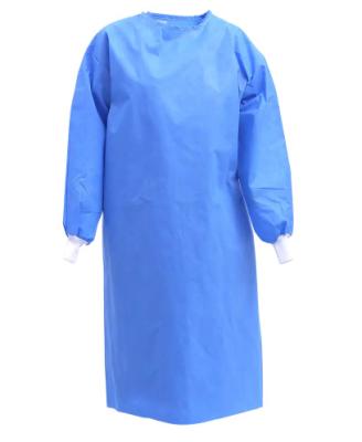 China Medical Cheap and Hot Sale Surgical Sterile Gown Non woven Fabric Disposable Surgical Gown for Hospital for sale