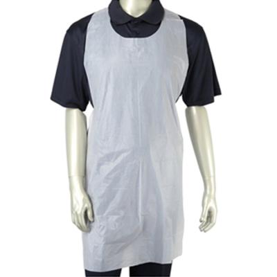 China cheap medica transparent disposable waterproof plastic pe apron for hospital for sale
