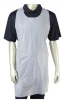 China cheap medica transparent disposable waterproof plastic pe apron for hospital for sale