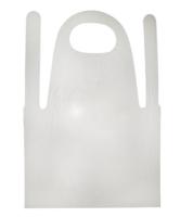 China cheap medica transparent disposable waterproof plastic pe apron for hospital for sale