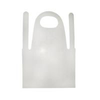 China cheap medica transparent disposable waterproof plastic pe apron for hospital for sale