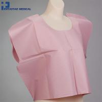 China Disposable Patient Use Paper Exam Cape with Different Color Customized for sale