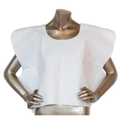 China Medical Disposable Exam Gown Paper Exam Gowns for sale