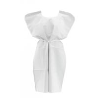 China Medical Disposable Exam Gown Paper Exam Gowns for sale