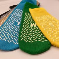 China Wholesal Medical  Patient Slippers Non-Skid Anti-Skid Socks  with Customized for sale