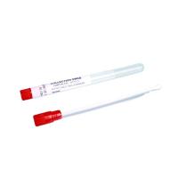 China Disposable Snappable Plastic Stick And Viscose Head Transport Medium Cary Blair Swab for sale