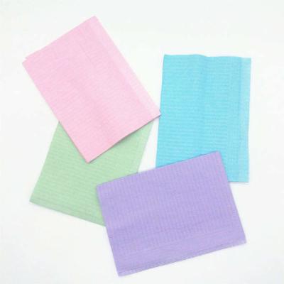 China Dental bibs medical disposables customizable medical sterile dental bibs waterproof for sale