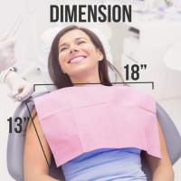 China Medical sterile dental bibs waterproof customizable dental bib manufacturers for sale