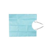 China Biodegradable dental bibs medical disposables customizable non woven waterproof dental bib for sale