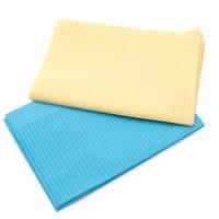 China ISO13485 Medical Disposable Purple Pink Dental Bibs Waterproof for sale