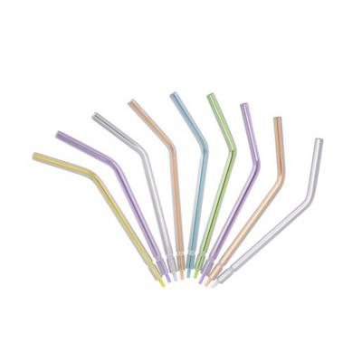 China Colorful Disposable Dental Supplies Spray Nozzles Tips 3 Way for sale
