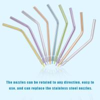 China Colorful Disposable Dental Supplies Spray Nozzles Tips 3 Way for sale