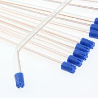 China Dental Endodoncia Por Paquetes Metal Saliva Ejector With Blue Tip for sale