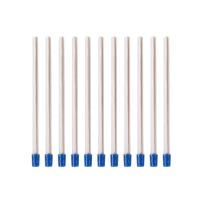 China Dental Endodoncia Por Paquetes Metal Saliva Ejector With Blue Tip for sale