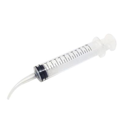 China ISO13485 Disposable Dental Supplies Plastic Medical Syringe 12CC for sale