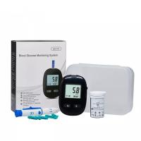 China ISO15197 CE0197 Glucometre Glucose Monitor Glucometer Blood Glucose Meter with Test Strips for sale
