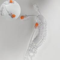 China Disposable Sterile CT Injector Syringe High Pressure Angiographic Syringe for Nemoto Sonic Shot for sale