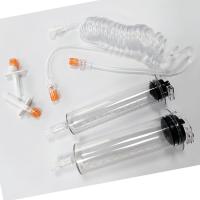 China 65/115ml Disposable Sterile CT Injector Syringe High Pressure Angiographic Syringe for Medrad Solaris & Spectris for sale