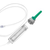China Medical Consumables Disposable Blood Transfusion Set With Long Chamber for sale