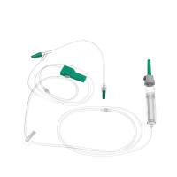 China Medical Consumables Disposable Blood Transfusion Set With Long Chamber for sale