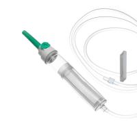China Medical Consumables Disposable Blood Transfusion Set With Long Chamber for sale