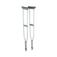 China Lightweight Durable Medical Equipment Strong Aluminum Axillary Crutches For Disabled for sale