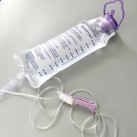 China Plastic  Enteral Feeding Supplies Disposable 1000ml 1200ml Enteral Feeding Bag for sale