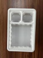China House Cleaning Tool Small White Tray PE , Bamboo Pulp Material for sale