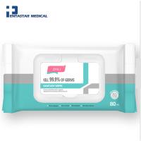 China Custom House Cleaning Accessories  50gsm Premium 80 Sheets Eco Household Cleaning Wet Wipes for sale
