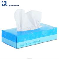 China House Cleaning Accessories 100% Virgin Wood Pulp Square Box For 3Ply Facial Tissue for sale