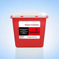 China Medical Sharp Bin Containers Wholesale Plastic Medical Sharps Container for sale