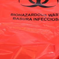 China Autoclavable bags biohazard customizable medical biohazard red bags sizes for sale