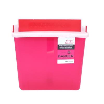 China Medical disposable sharps container wholesale large volume sharp containers for sale