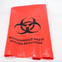 China Biohazard Disposal Bags Medical Biohazard Red Transport Bag for sale