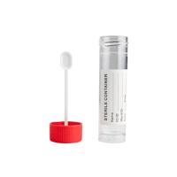 China Plastic Disposable Medical Sterile Sample Specimen Collection Stool Urine Container 30ml 60ml 120ml for sale