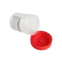 China Plastic Disposable Medical Sterile Sample Specimen Collection Stool Urine Container 30ml 60ml 120ml for sale