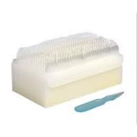 China Disposable Povidone - Iodine Surgical Scrub Brush Sponge With Nail Cleaner for sale