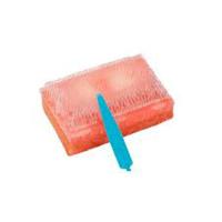 China Disposable Povidone - Iodine Surgical Scrub Brush Sponge With Nail Cleaner for sale