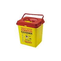China PP Material Medical Disposable Square Sharps Containers for sale