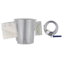 China Hot Sale Colon Cleansing Enema Bucket Set Disposable Medical Enema Bucket 1500mL for sale