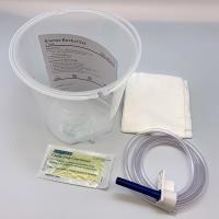 China Hospital disposable silicone enema bag set customizable one mas enema set for sale
