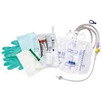 China Disposable Serving Trays Normal Foley Urethral Urine Catheterization Tray(Without Catheter) Pre-connected Foley Catheter Trays for sale