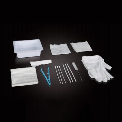 China Wholesale Disposable Serving Trays Medical Customizable Tracheostomy Care Tray for sale