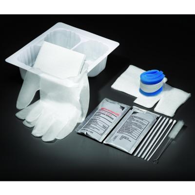 China Tracheostomy Care Tray Medical Customizable Disposable Medical Plastic Trays for sale
