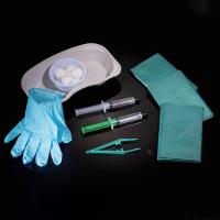 China CE Certificate Disposable Medical Kits Hospital Foley Lnsertion Trays for sale